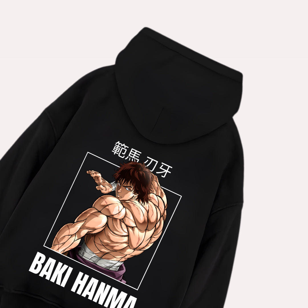 Baki Hanma Oversized Hoodie – CIVIES