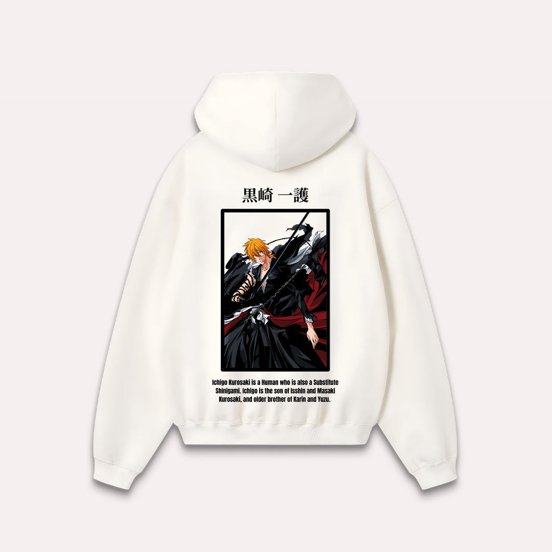 Bleach Ichigo Kurosaki Oversized Hoodie – CIVIES